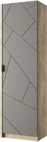 Anrex Kaylas 1D (дуб каньон/силк шитаке) шкаф-пенал купить в Минске