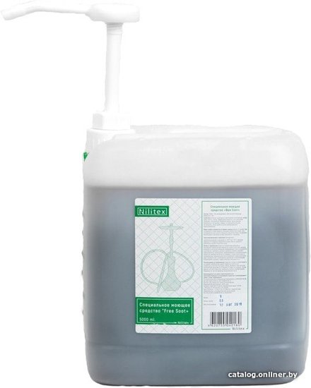 Nilitex Free Soot 5000 мл средство для чистки кальяна купить в Минске