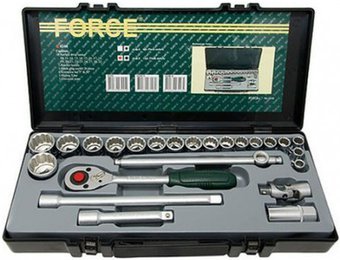 Force 4246-9 (24 предмета) набор трещотка с головками купить в Минске