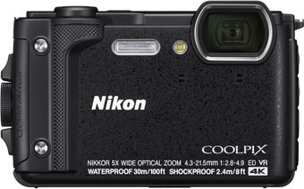 Nikon Coolpix W300 (черный) фотоаппарат купить в Минске