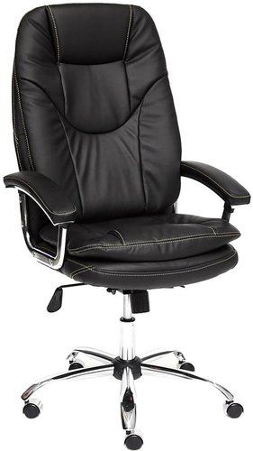 TetChair Softy LUX (черный) офисное кресло купить в Минске