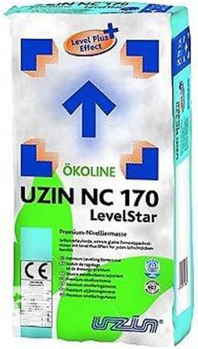 Uzin NC 170 Neu самонивелир под паркет и ПВХ (35мПа), 25кг самонивелирующуюся смесь купить в Минске