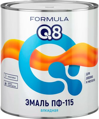 Formula Q8 ПФ-115 1.9 кг (желтый) эмаль купить в Минске
