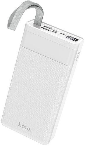 Hoco J73 Powerful 30000mAh (белый) внешний аккумулятор купить в Минске