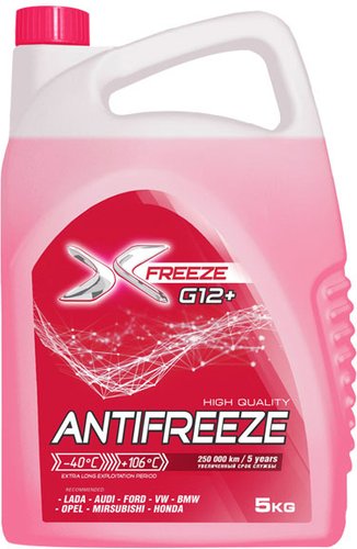 X-Freeze G12+ 5кг антифриз купить в Минске