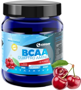 Geon BCAA Quattro Amino (вишня, 350г) BCAA купить в Минске