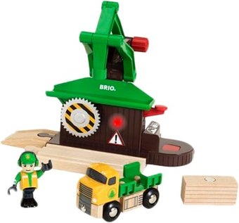 BRIO Лесопилка 33774 набор железной дороги купить в Минске