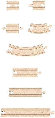 Hape Набор рельс E3707 набор железной дороги купить в Минске