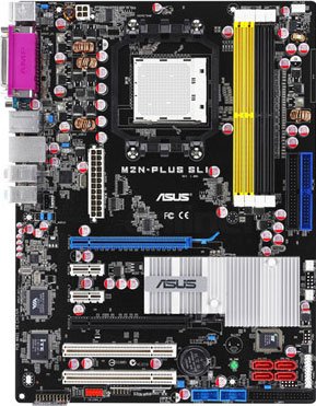 ASUS M2N-Plus SLI Vista Edition материнскую плату купить в Минске