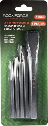 RockForce RF-5054R (5 предметов) набор зубил купить в Минске