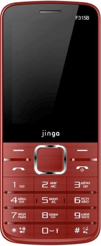 Jinga Simple F315B Red кнопочный телефон купить в Минске