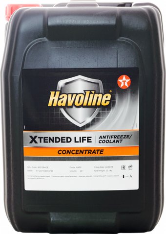 Texaco Havoline XLC+B OFO2 ELC 20л антифриз купить в Минске