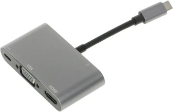 Palmexx PX/HUB USBC-HDMI-VGA-USBC адаптер купить в Минске