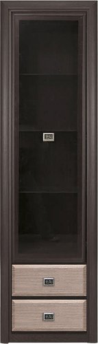 Black Red White Коен REG1W2S (венге магия/штрокс) шкаф-витрину купить в Минске