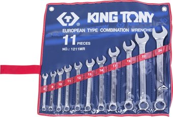 King Tony 1211MR (11 предметов) набор ключей купить в Минске