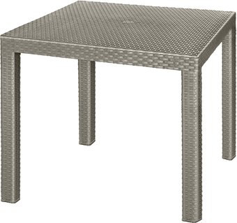 Эльфпласт Rodos квадратный (серо-коричневый) стол купить в Минске