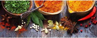 Orlix Блюдца со специями GL-00873 30x80 см картину на стекле купить в ...