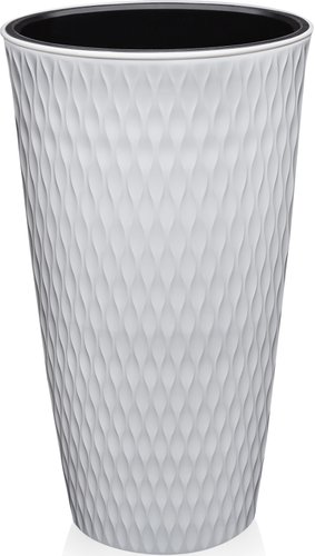 Эльфпласт Kerama 583 15.5 л (белый) кашпо купить в Минске