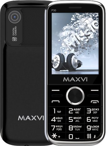 Maxvi P30 (черный) телефон купить в Минске