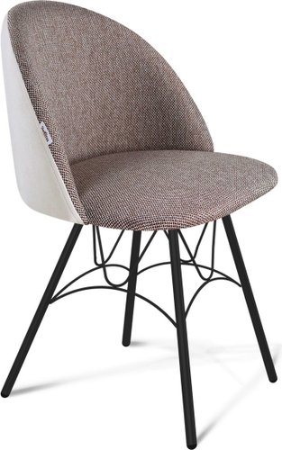 Sheffilton SHT-ST35-3/S100 (тростниковый сахар/зефирный/черный муар) стул купить в Минске