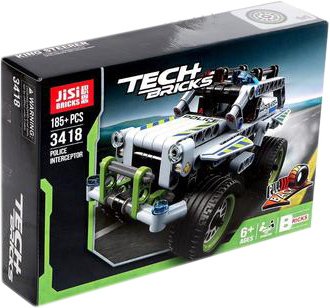 Jisi Bricks Tech Bricks 3418 Police Interceptor конструктор купить в Минске